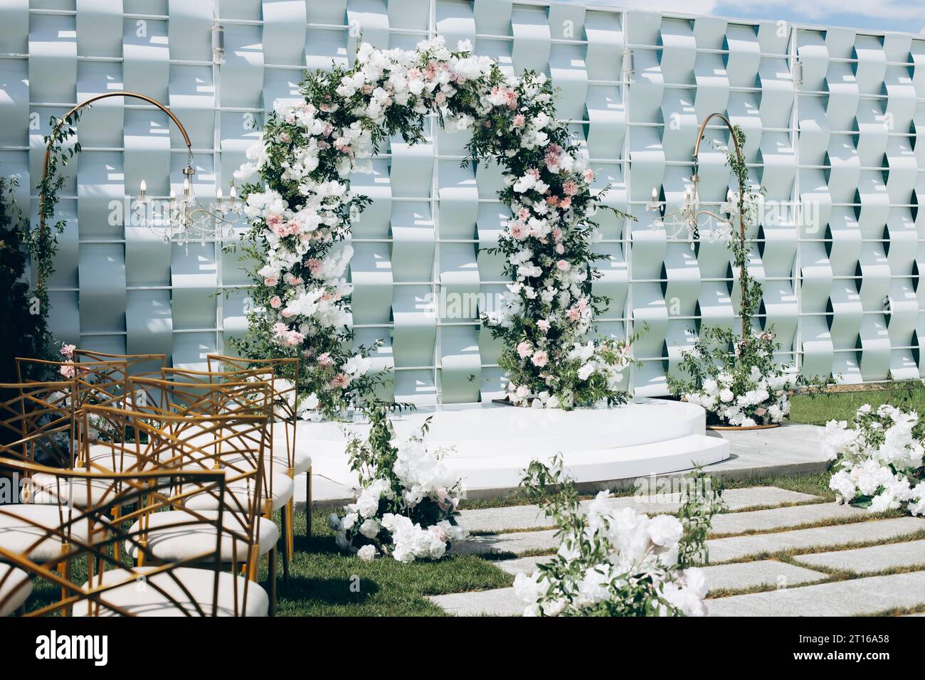 Classic ceremony setup hi-res stock photography and images - Alamy