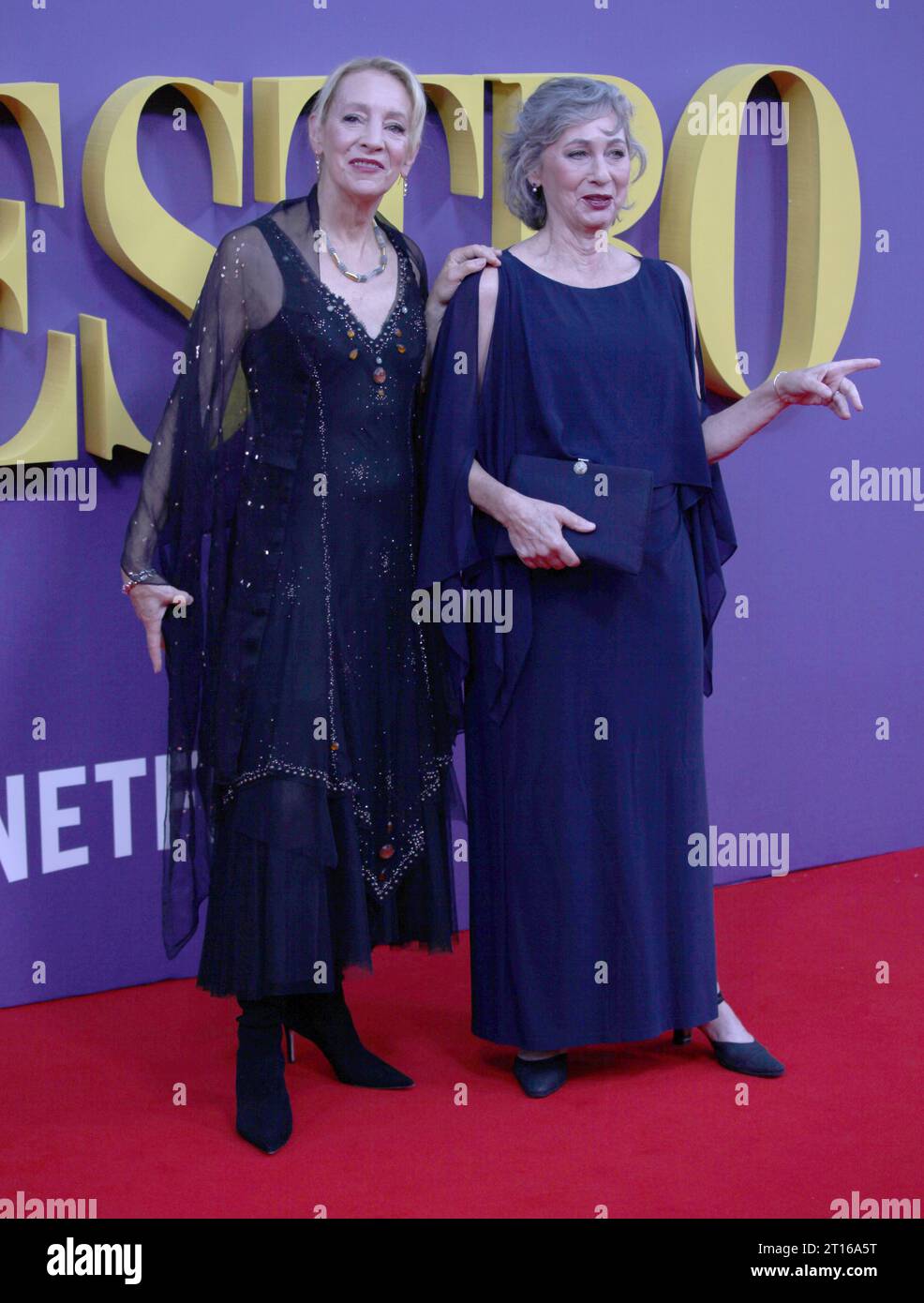 London, UK. Jamie Bernstein and Nina Bernstein at the premiere of ...
