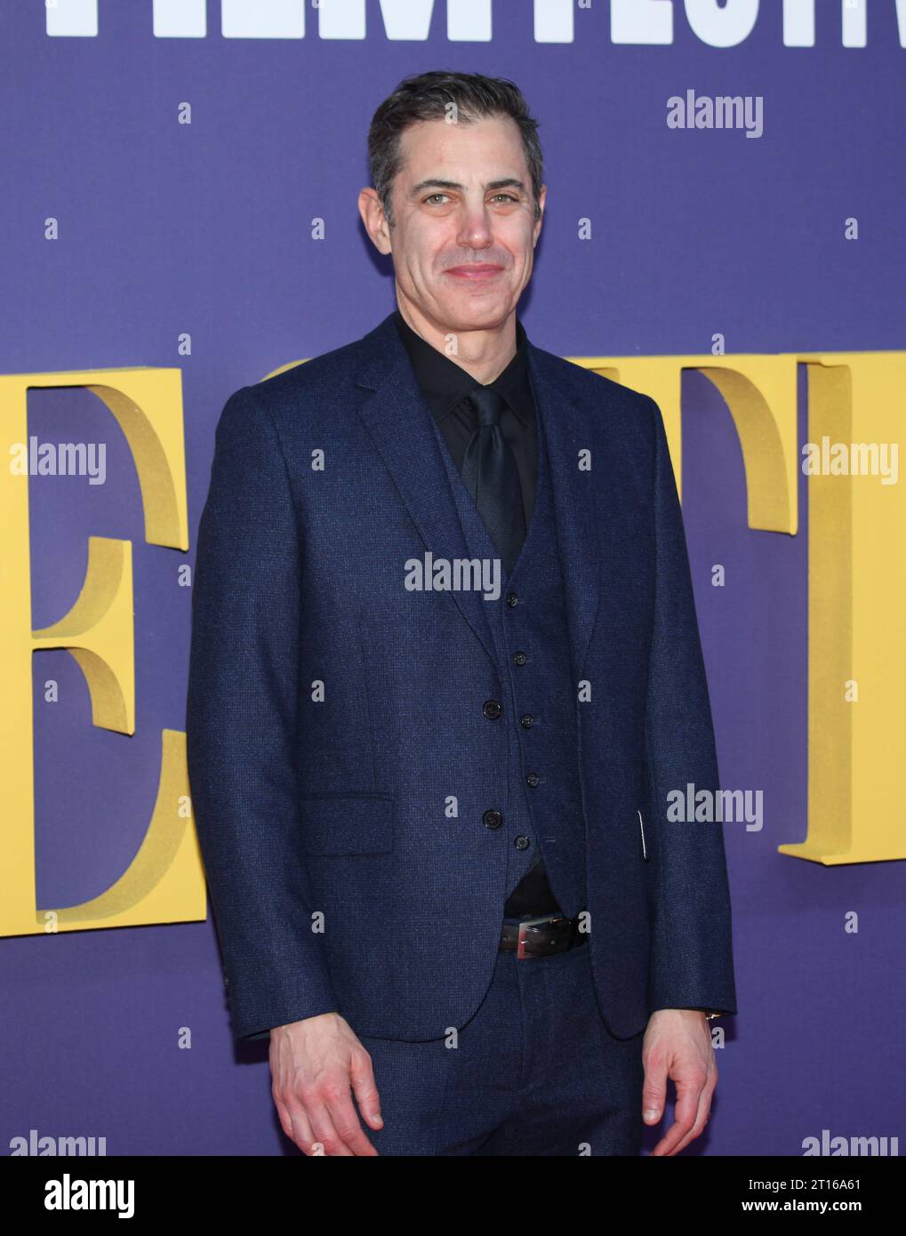 London, UK. Josh Singer at the premiere of Maestro. Royal Festival Hall ...