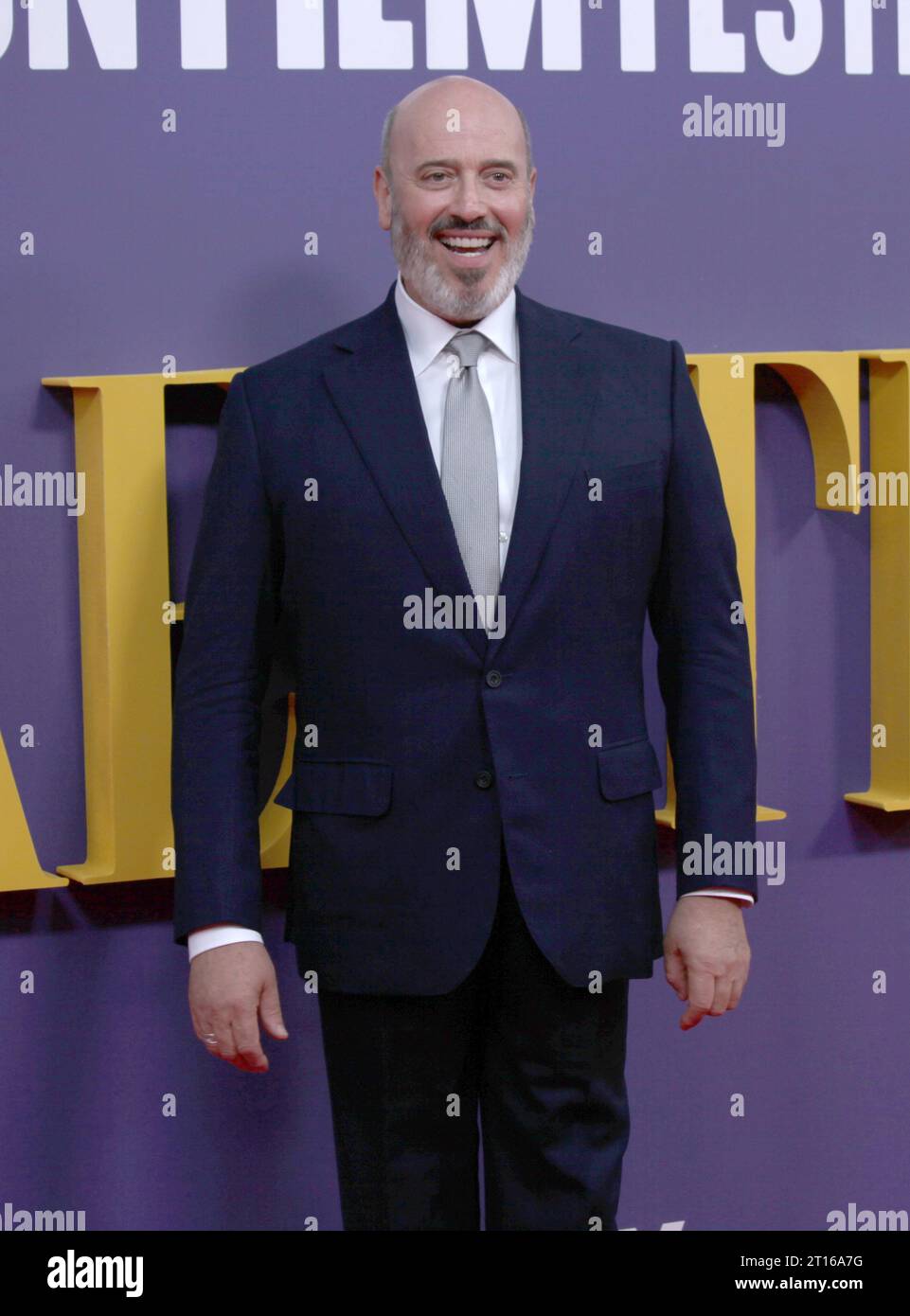 London, UK. Mark Bridges at the premiere of Maestro. Royal Festival ...