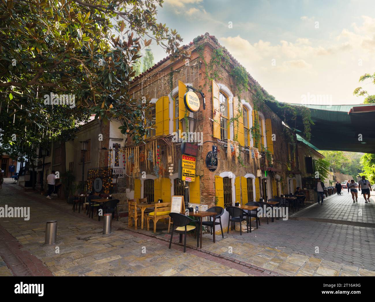 Izmir, Turkey. 6 October, 2023. The famous colourful historic Dario ...