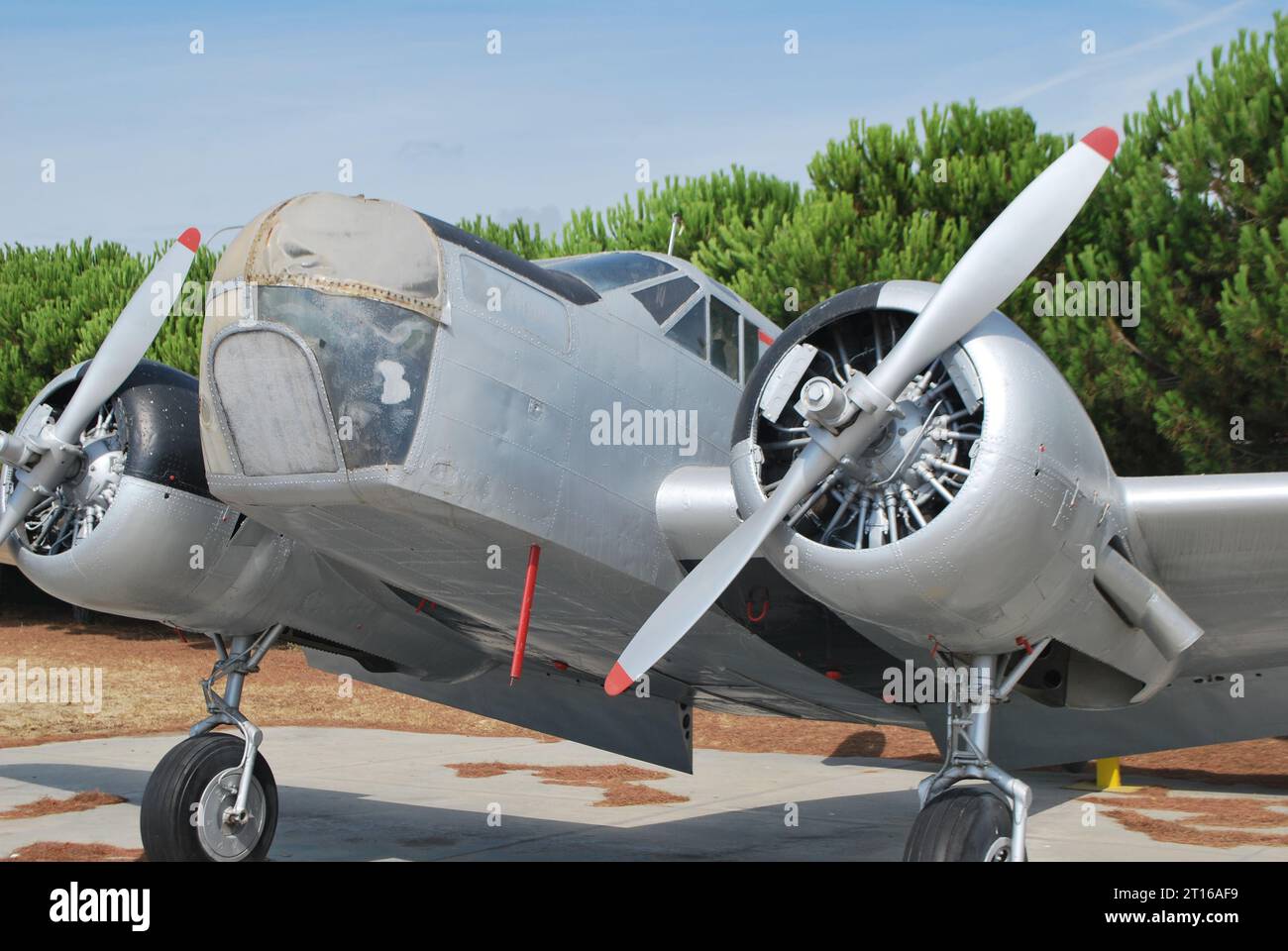 Turkish Beechcraft AT-11 Kansan training aircraft at the Turkish Air ...