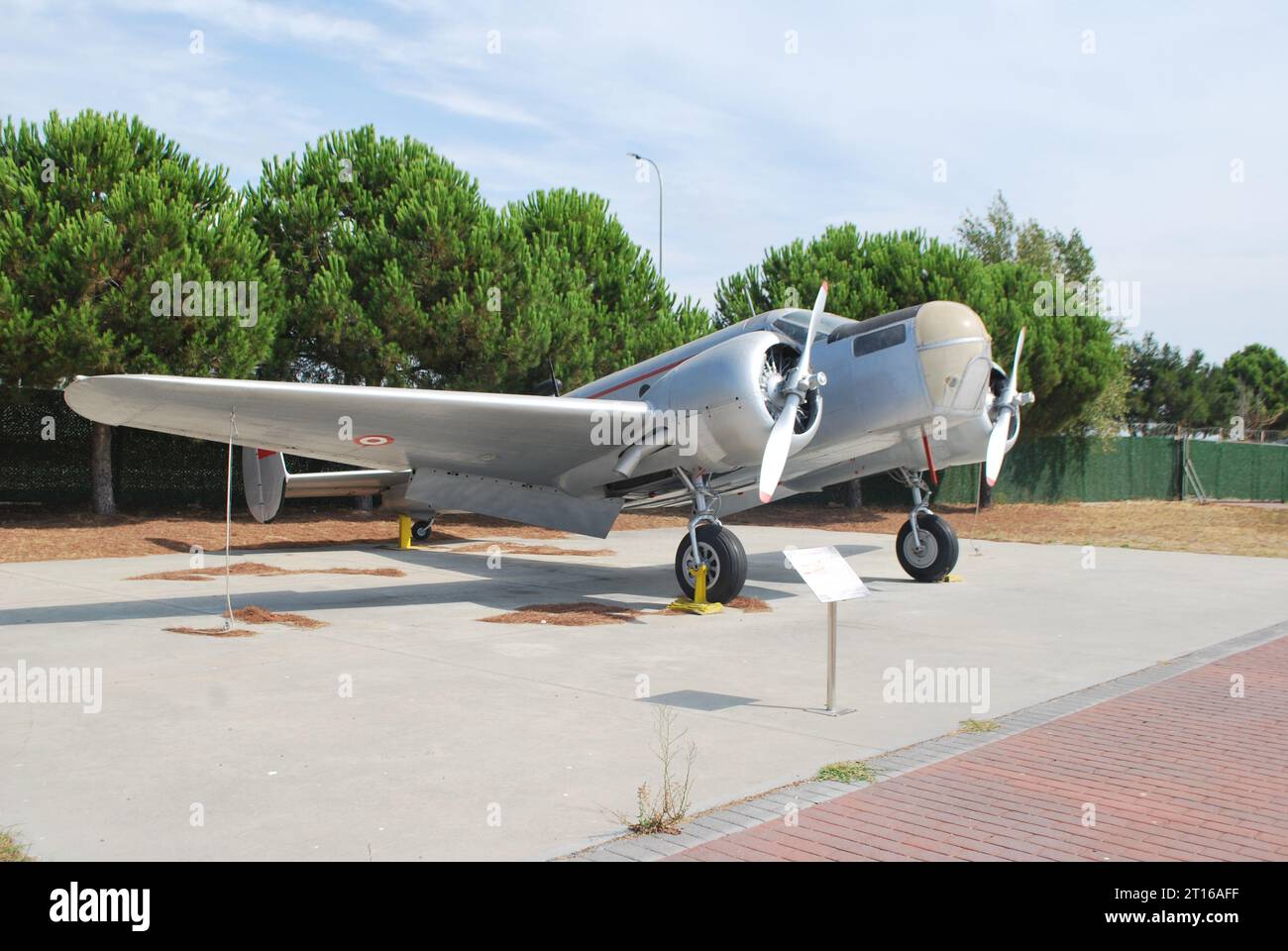 Turkish Beechcraft AT-11 Kansan training aircraft at the Turkish Air ...