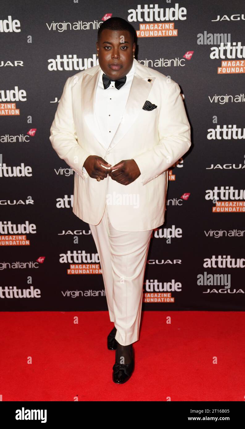 Jacob Lusk attending the Virgin Atlantic Attitude Awards at the ...
