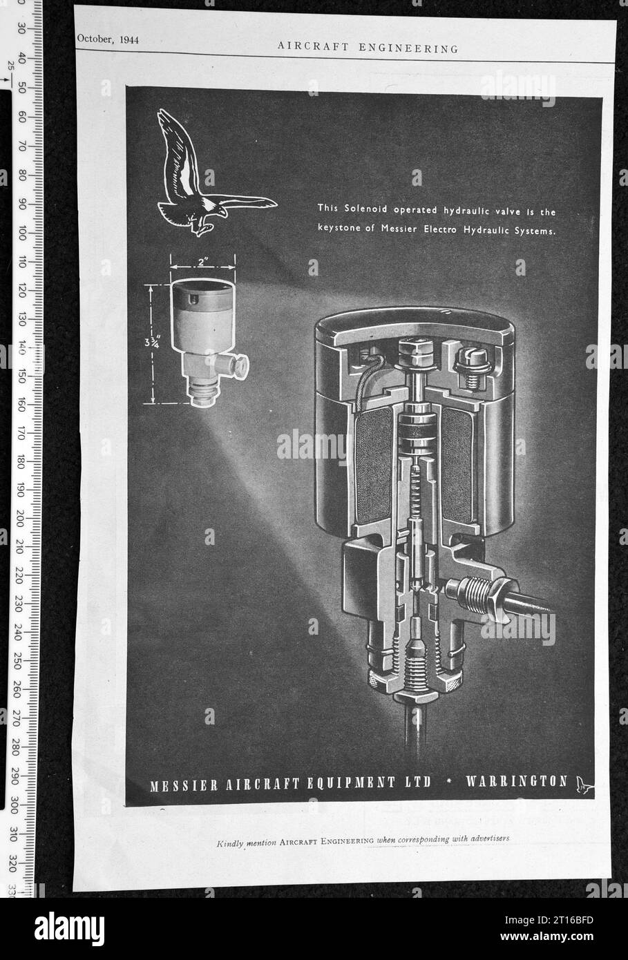 ww2 wartime advertisment in a magazine full page aircraft engineering ...