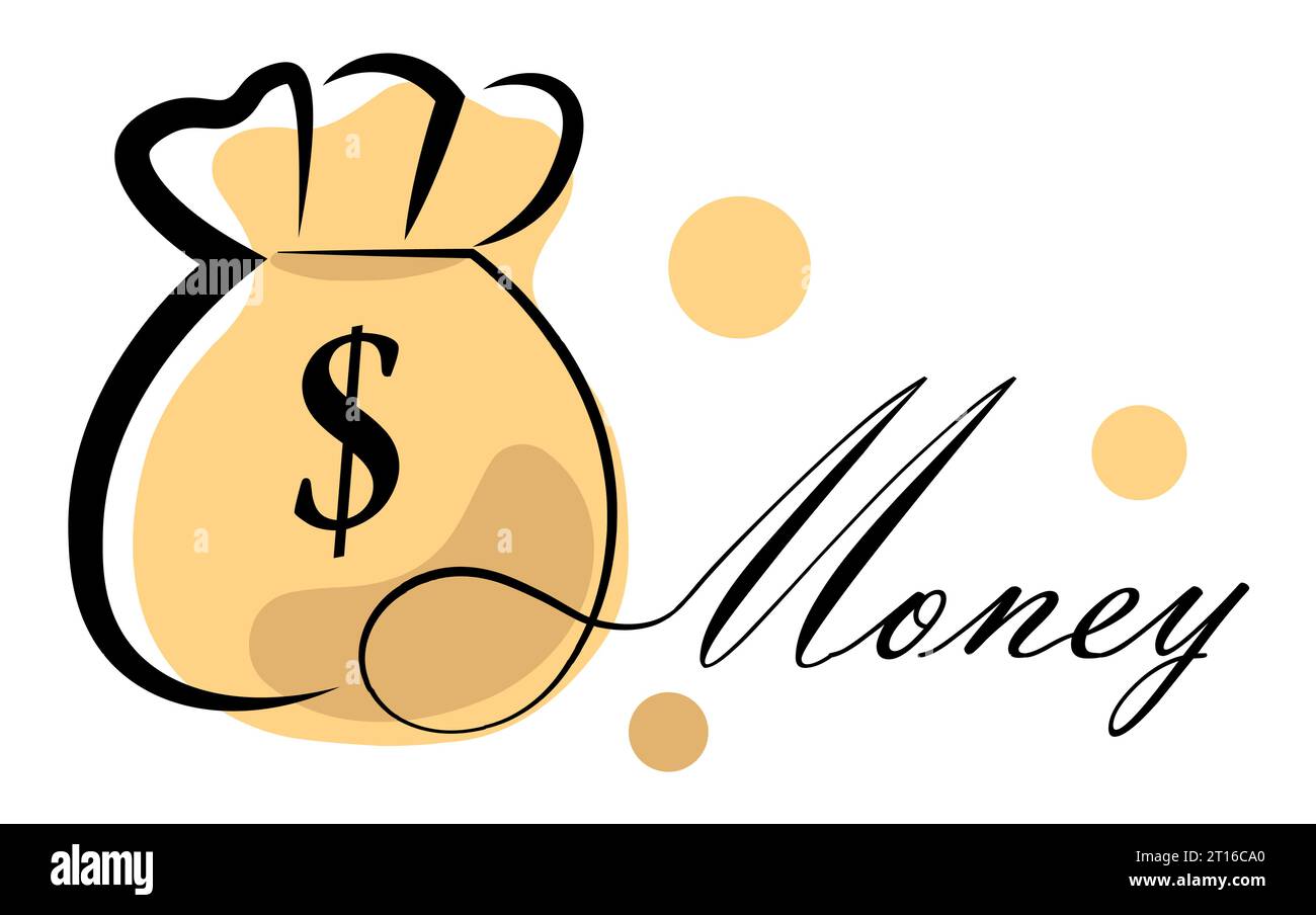 Bank coin money bag Cut Out Stock Images & Pictures - Alamy