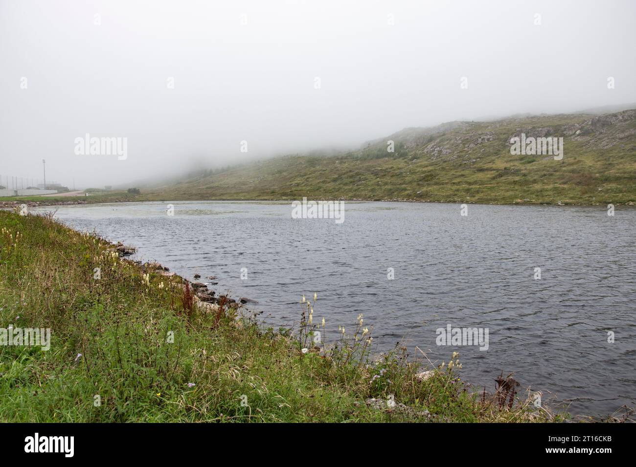 Etang Fanche lake in St. Pierre, France Stock Photo - Alamy