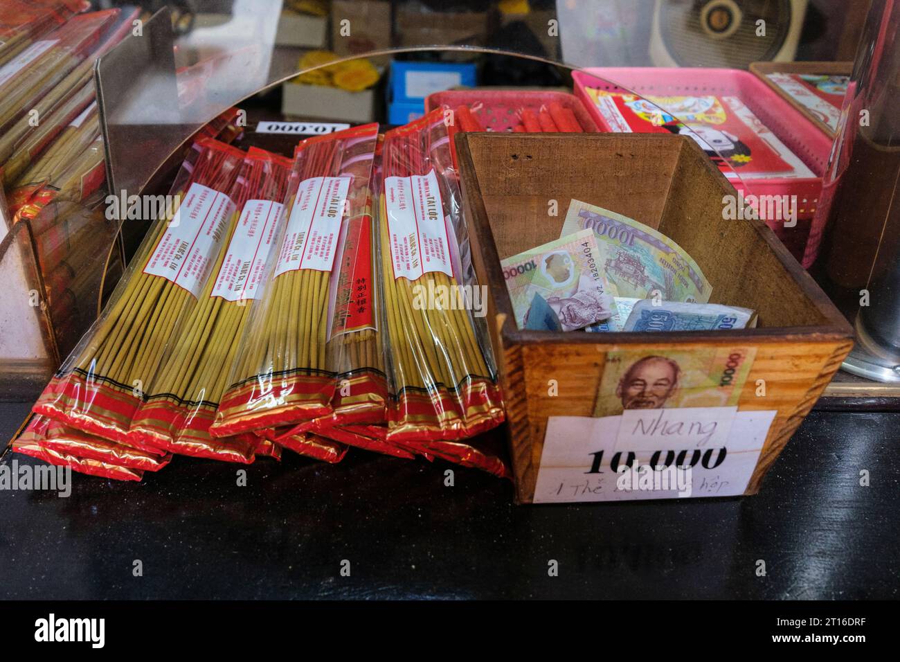 Can Tho, Vietnam. Incense Sticks for Sale, Ong Temple (Chua Ong Stock ...