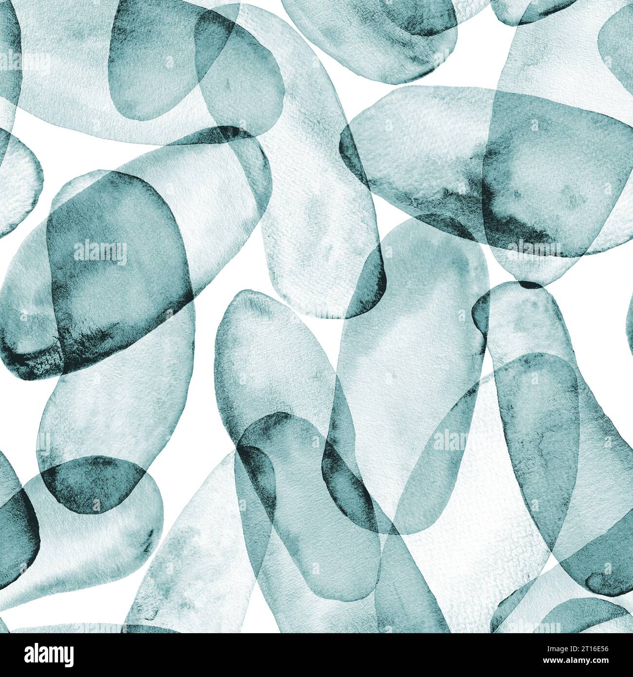 Abstract watercolor ellipses stain forms color background. Hand drawn ...