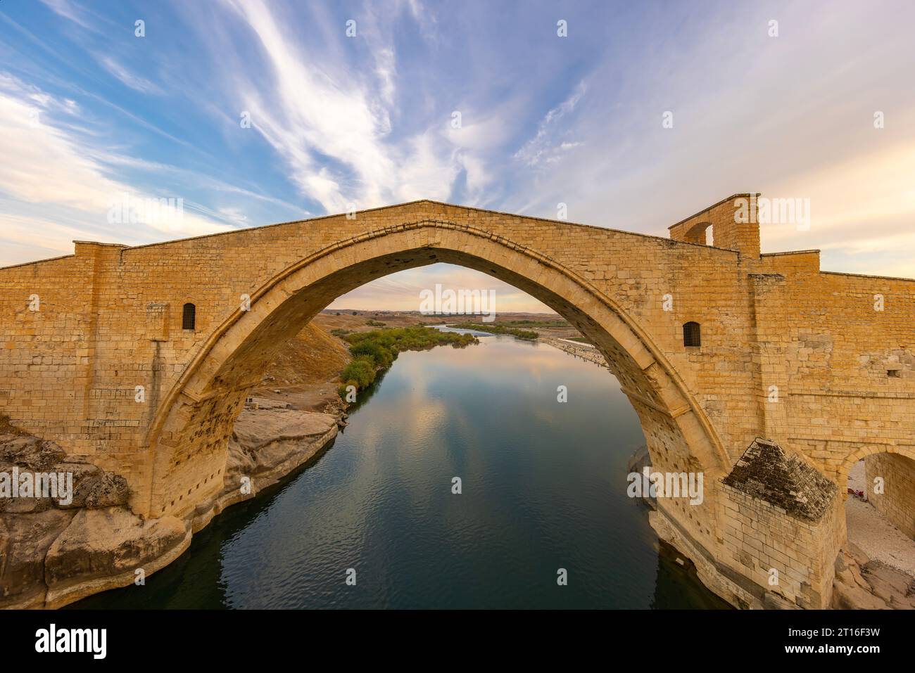 The Malabadi Bridge is an arch bridge spanning the Batman River near ...