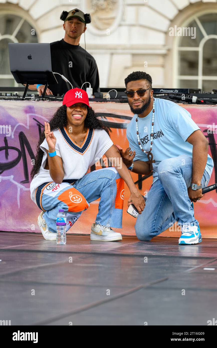 London, UK, 7th October 2023, London Battle takes place in the 50th ...