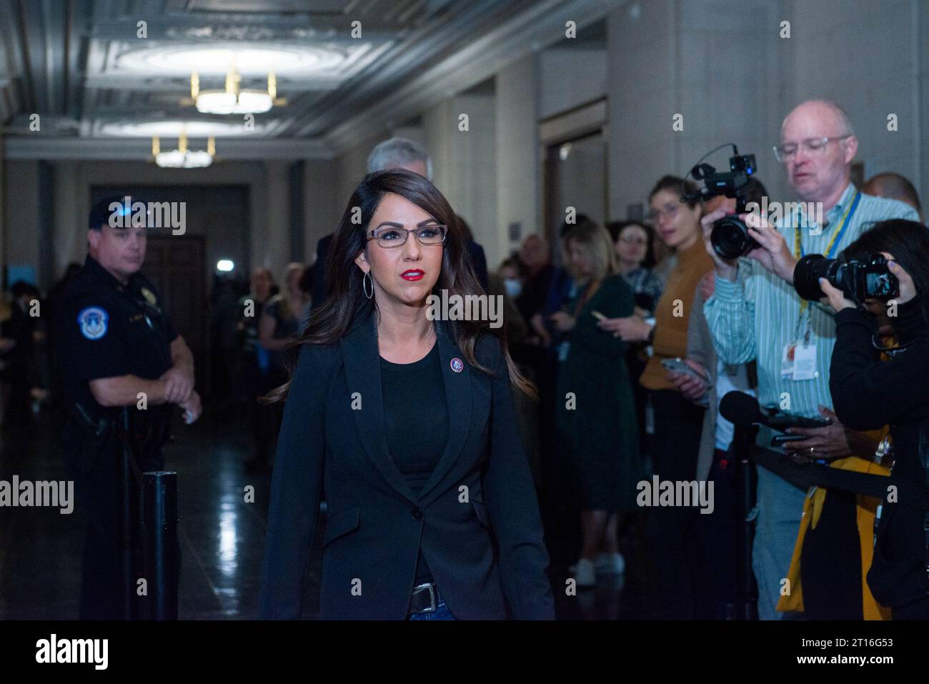 United States Representative Lauren Boebert (Republican of Colorado) in ...