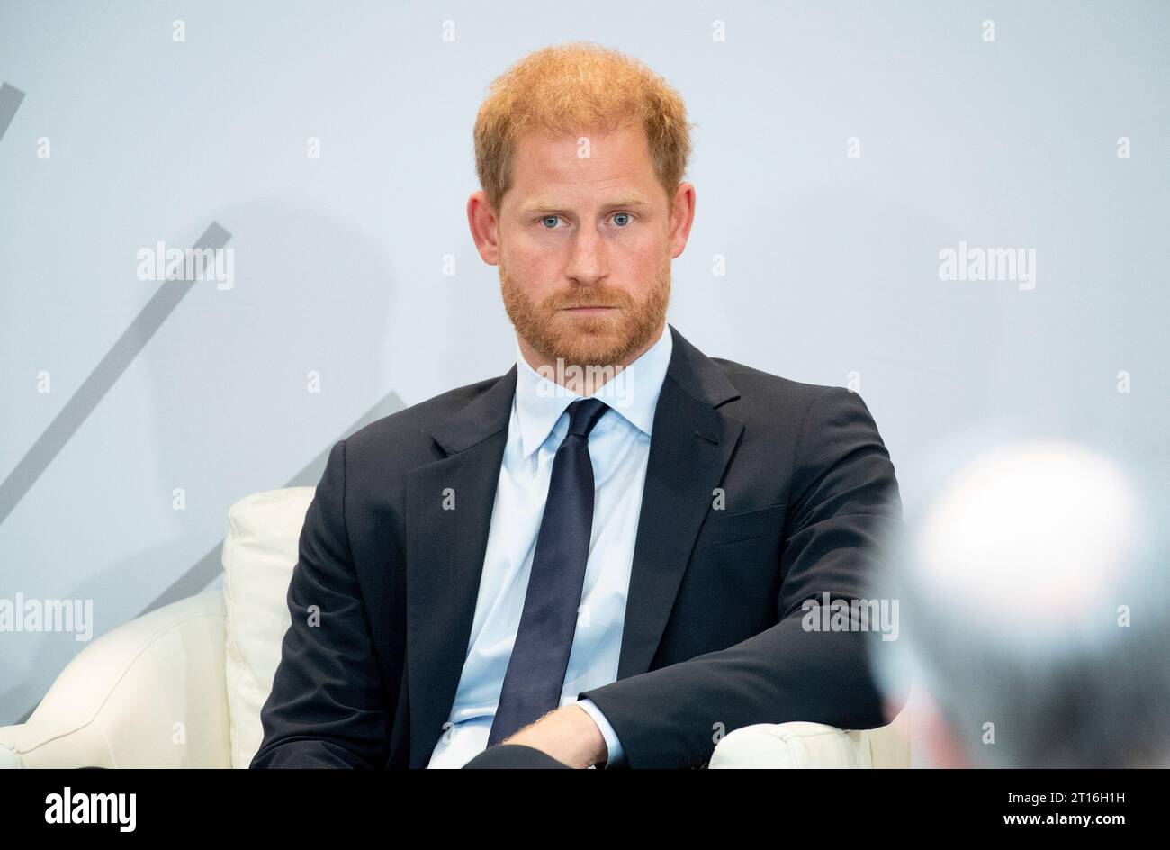 Britain's Prince Harry, The Duke of Sussex, participates in The ...