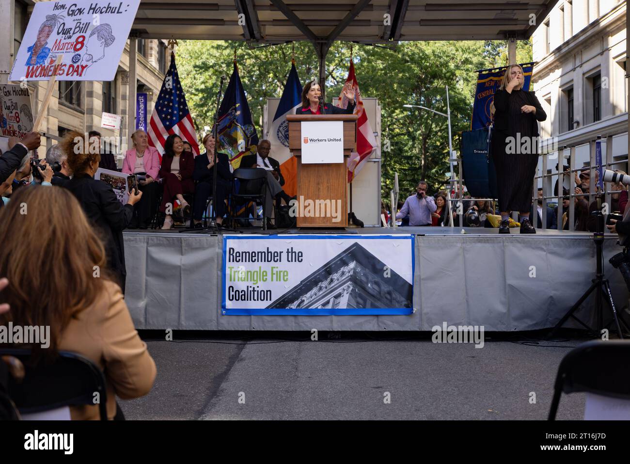 New York, USA. 07th Oct, 2023. NEW YORK, NEW YORK - OCTOBER 11 ...
