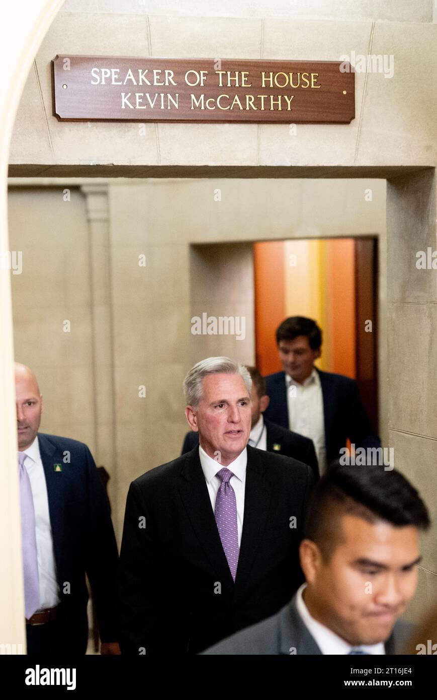 Washington, D.C, USA. 11th Oct, 2023. Former House Speaker KEVIN ...