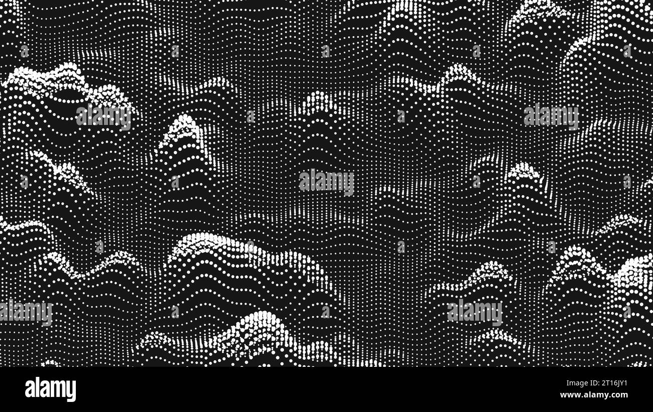 Point wave bump texture. Abstract dot background. Technological ...