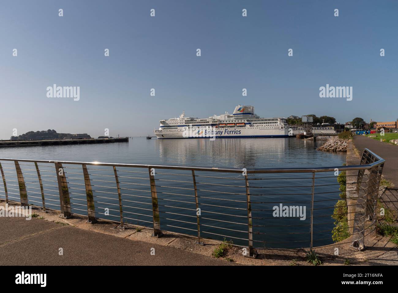 Millbay Docks in the Port of Plymouth, Devon, England, UK. 06.09.2023 ...
