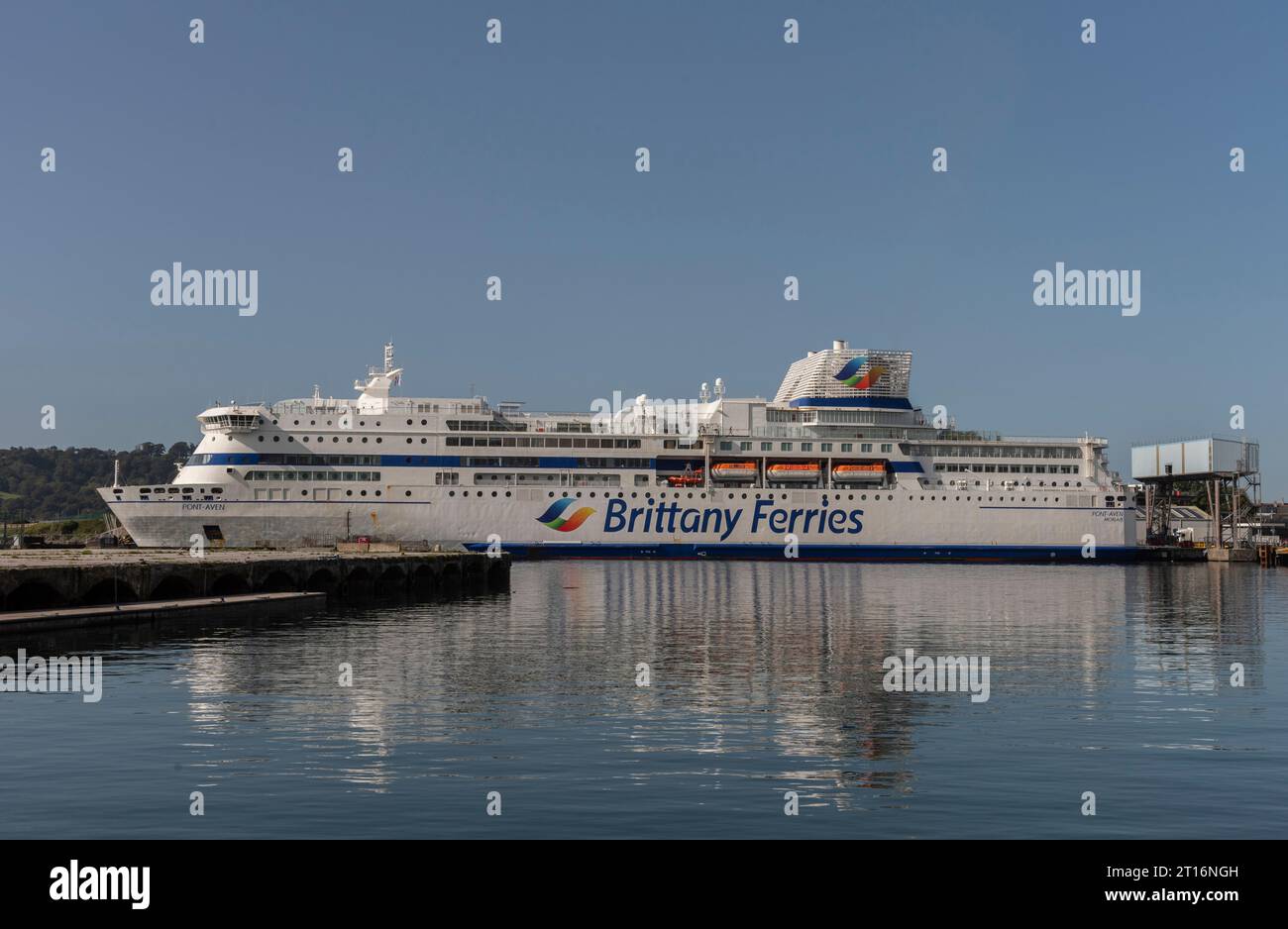 Millbay Docks in the Port of Plymouth, Devon, England, UK. 06.09.2023 ...