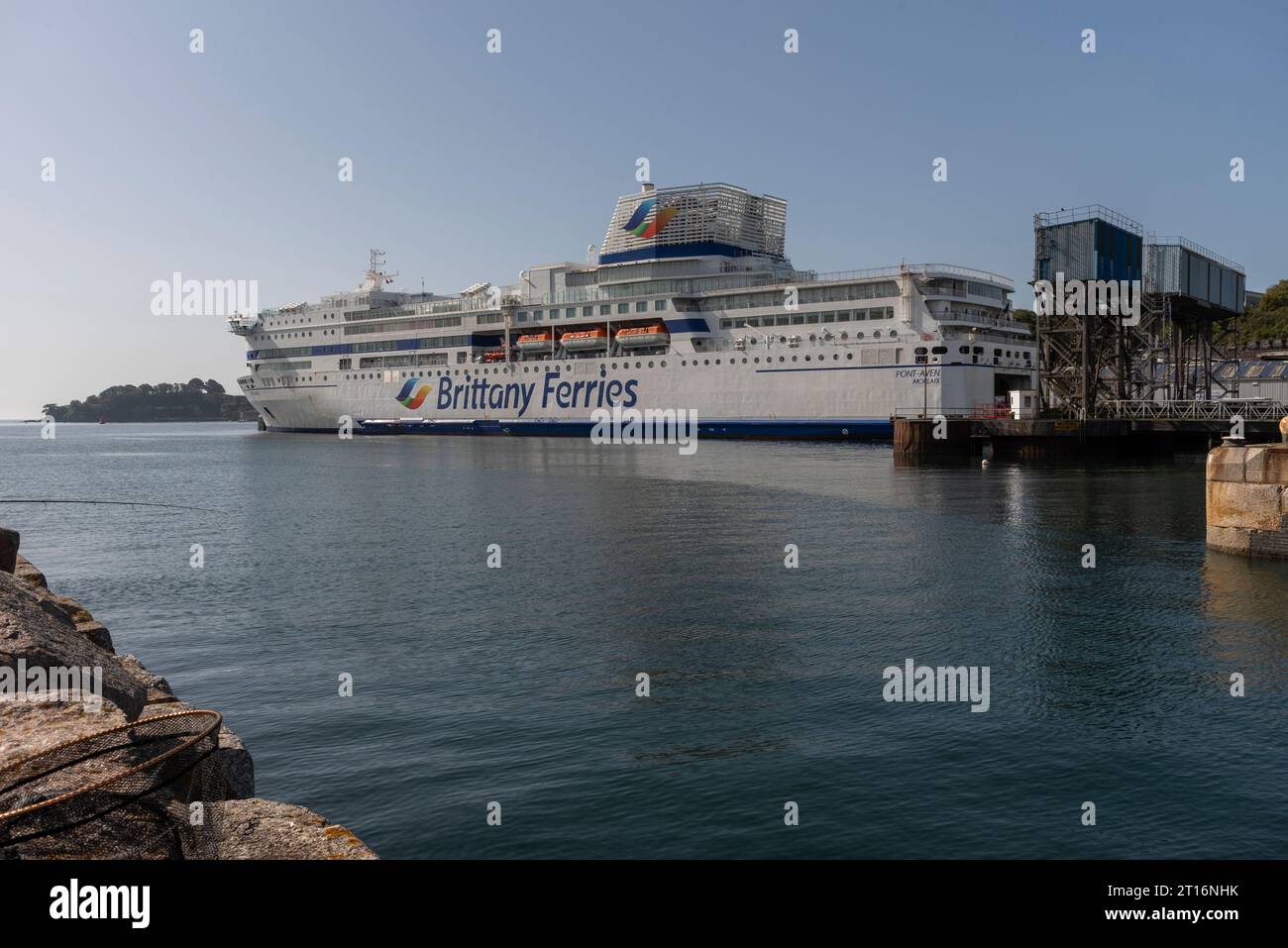 Millbay Docks in the Port of Plymouth, Devon, England, UK. 06.09.2023 ...