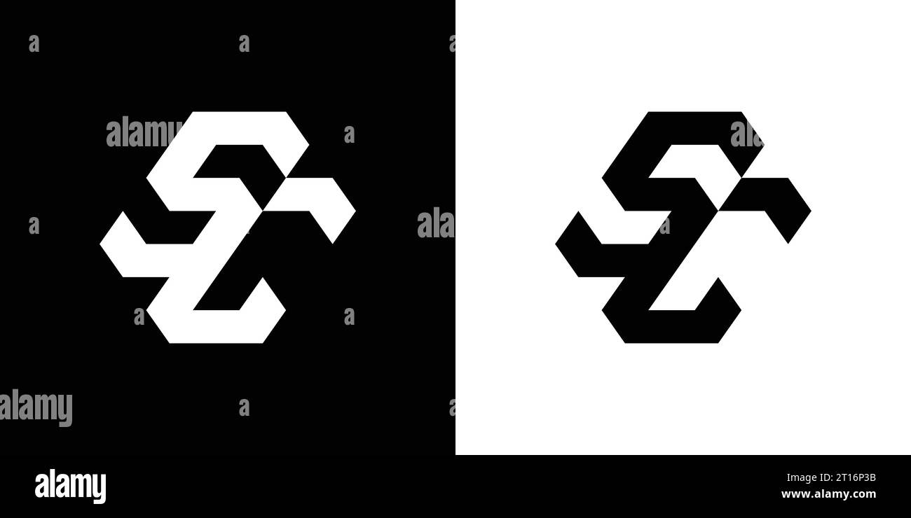 Monogram sc hi-res stock photography and images - Alamy