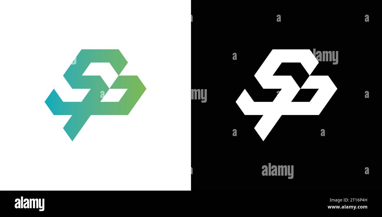 SP logo, SP Monogram, Initial SP Logo, Letter SP logo, Icon, Vector ...