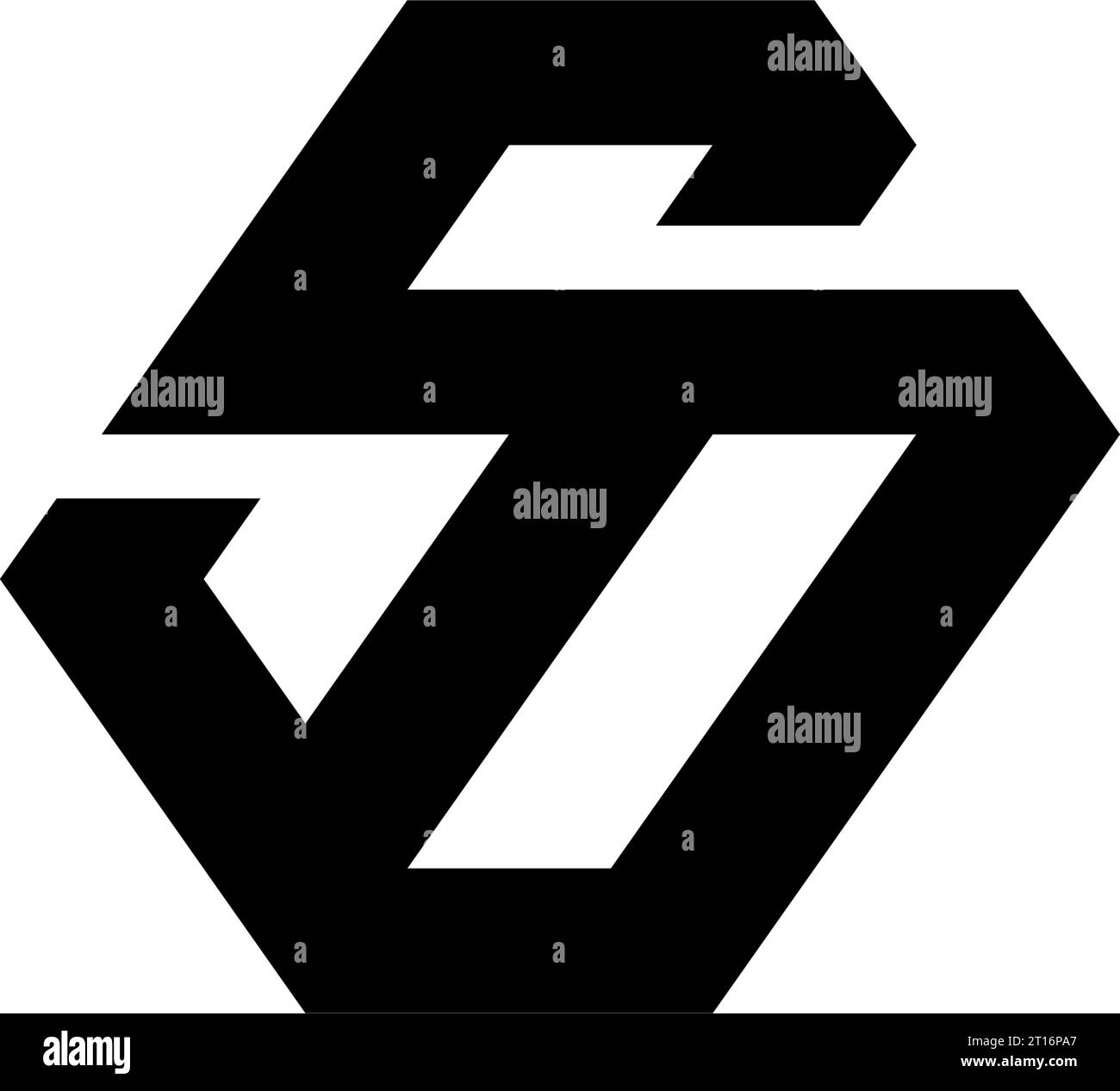 So logo, So Monogram, Initial So Logo, Letter So logo, Icon, Vector ...