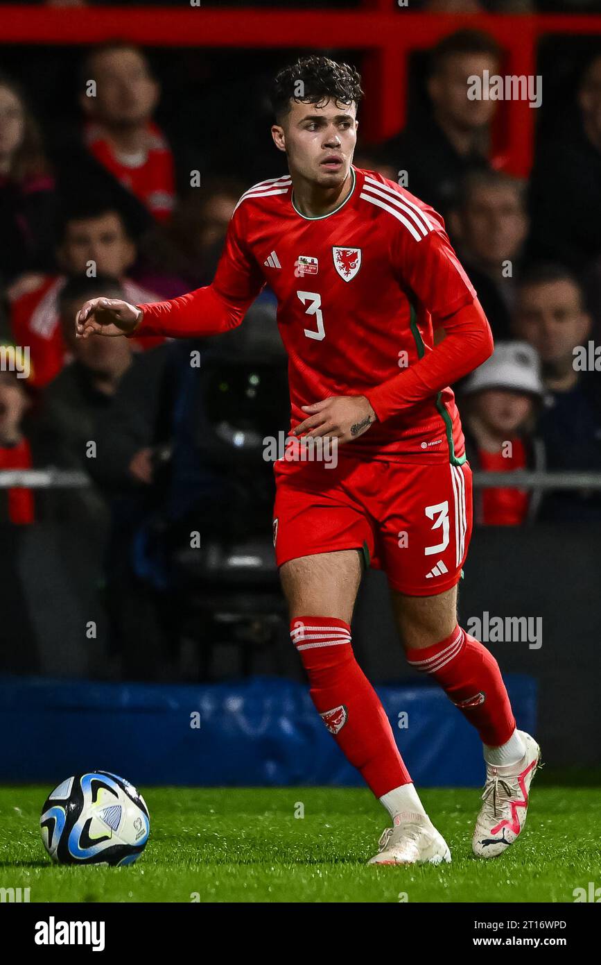 Neco Williams of Wales in action during the International Friendly ...