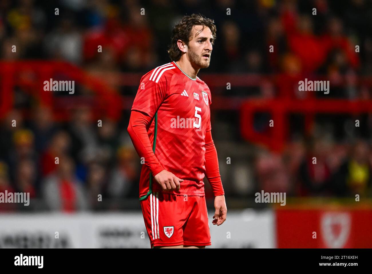 Tom Lockyer of Wales during the International Friendly match Wales vs ...