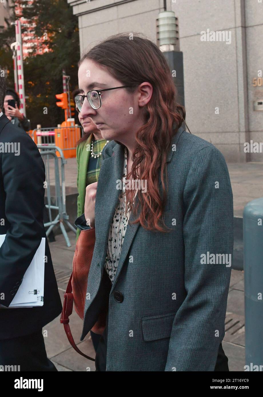 Photo by: Andrea Renault/STAR MAX/IPx 2023 10/11/23 Caroline Ellison ...