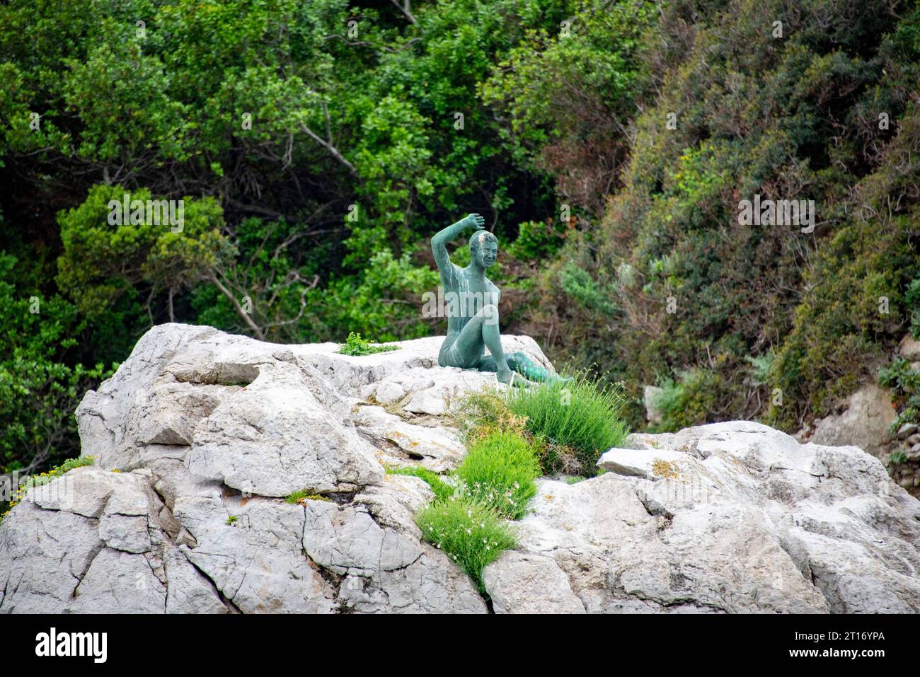 Gennarino Scugnizzo Statue - Capri - Italy Stock Photo - Alamy