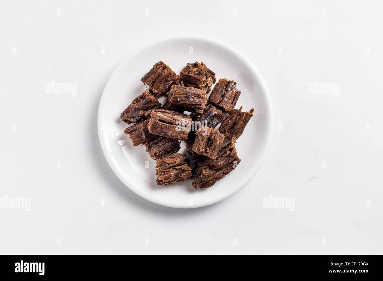 Marinated Duck neck in Spiced Sauce,dry duck neck Stock Photo - Alamy