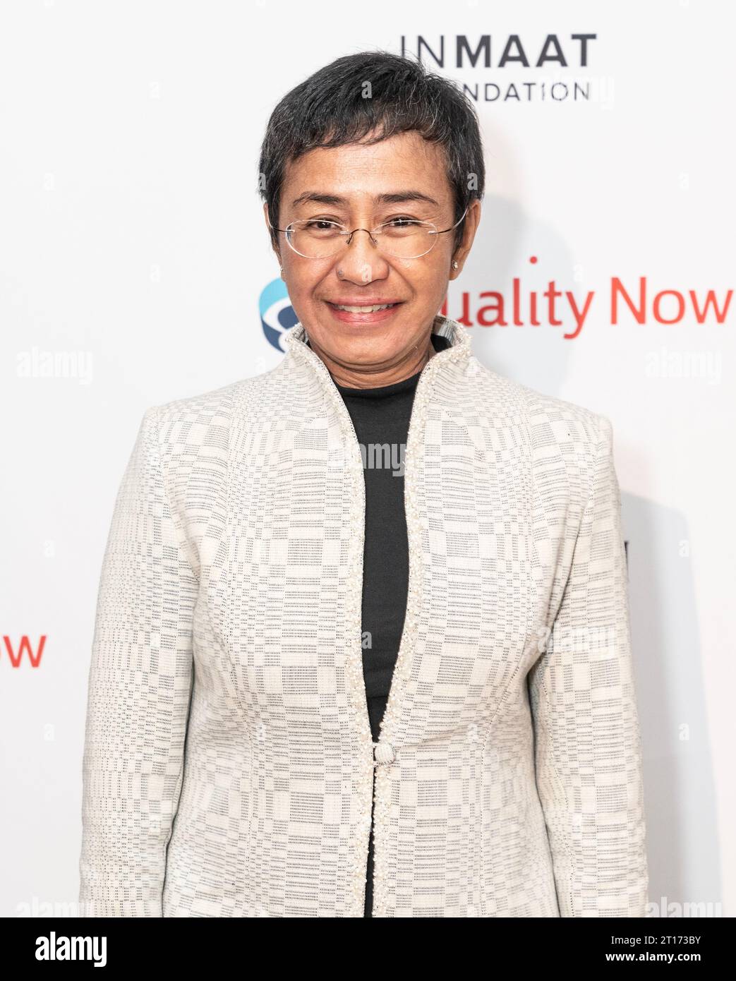Maria Ressa attends 2023 Make Equality Reality Gala by Equality Now at ...