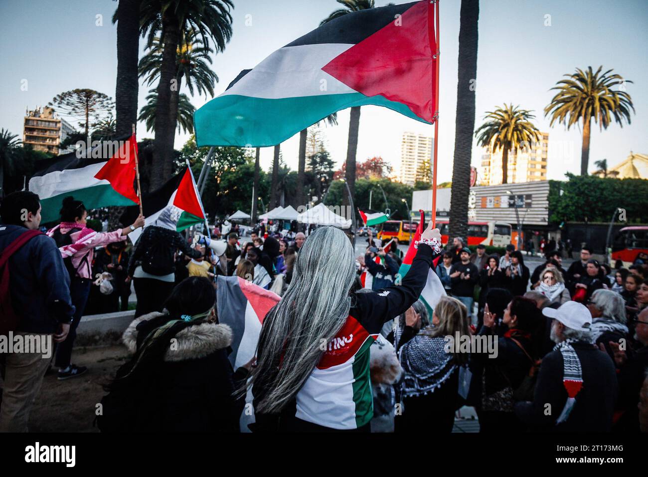 Palestine chile conflict hi-res stock photography and images - Alamy