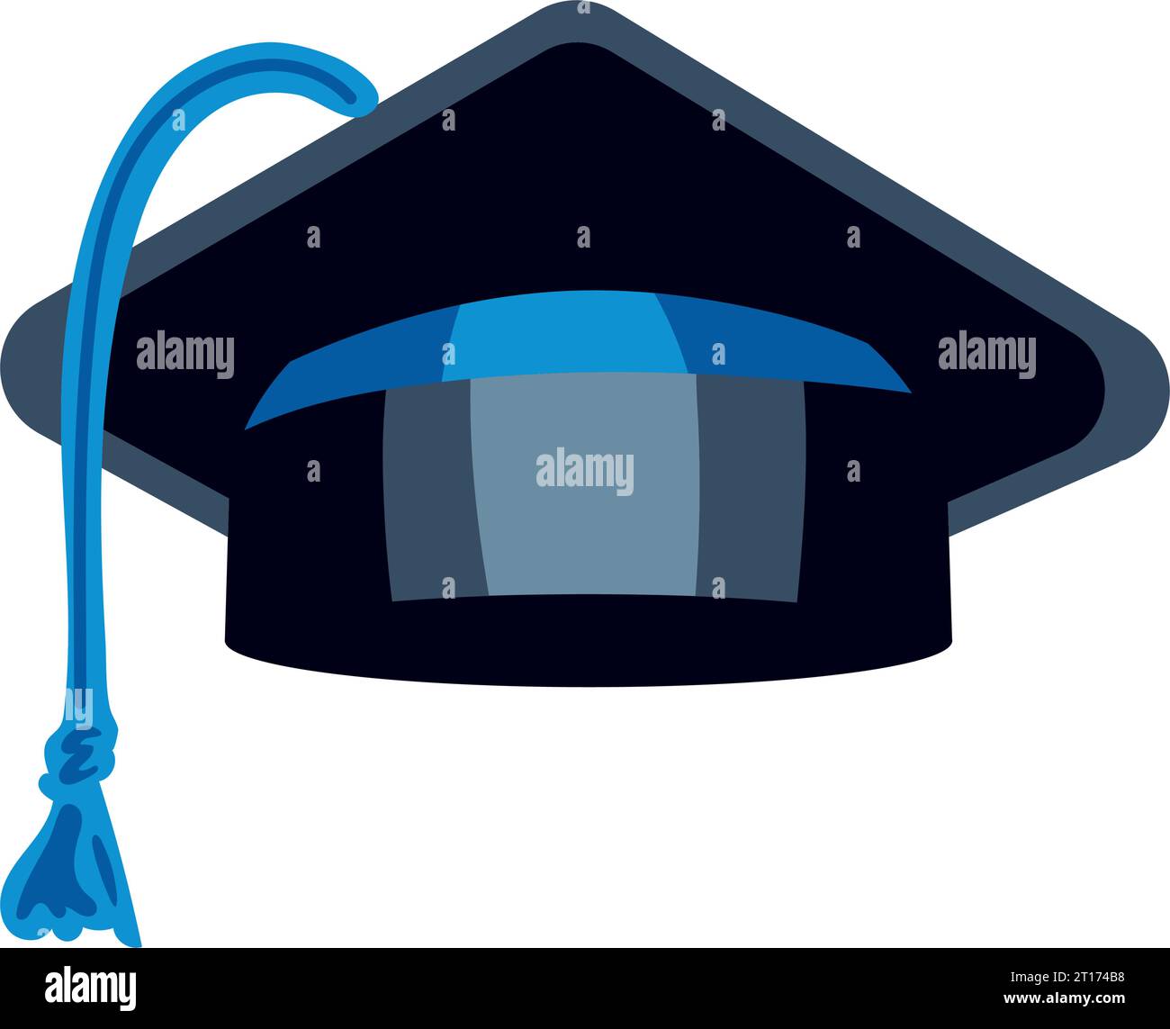 graduation hat design Stock Vector Image & Art - Alamy