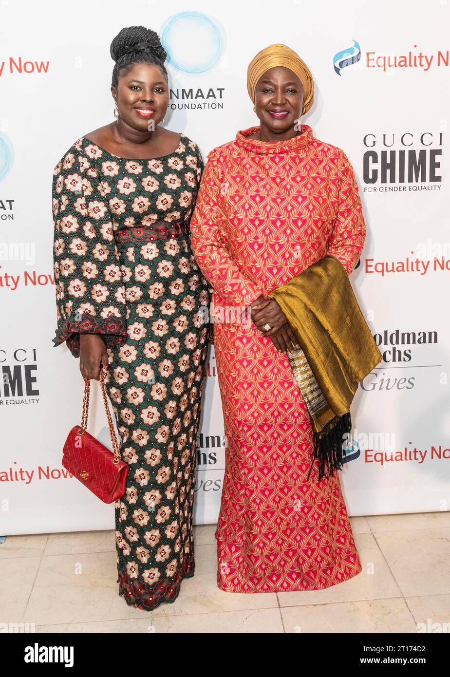 New York, New York, USA. 11th Oct, 2023. Janet Ramatoulie Sallah-Njie ...