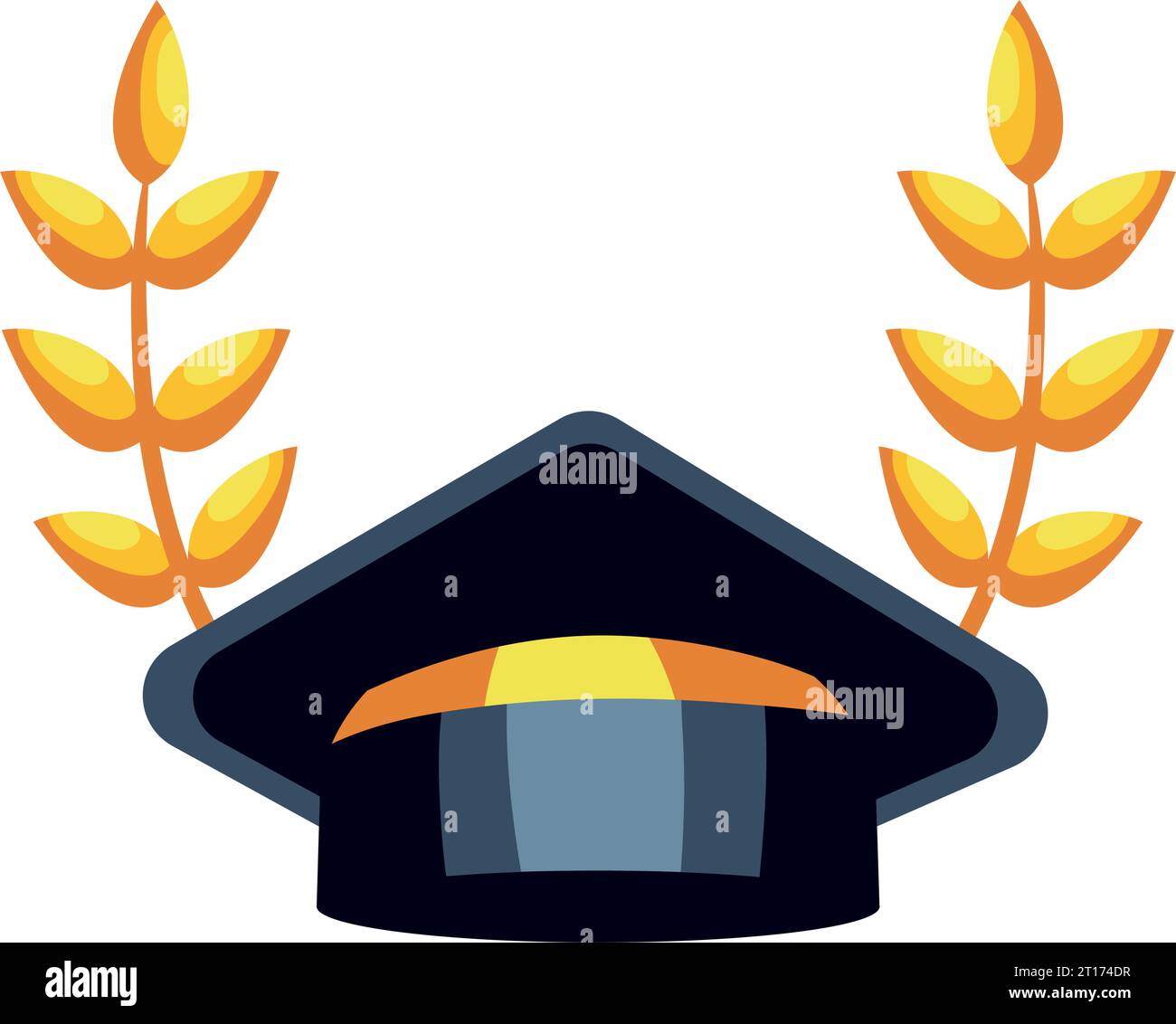 graduation hat education Stock Vector Image & Art - Alamy