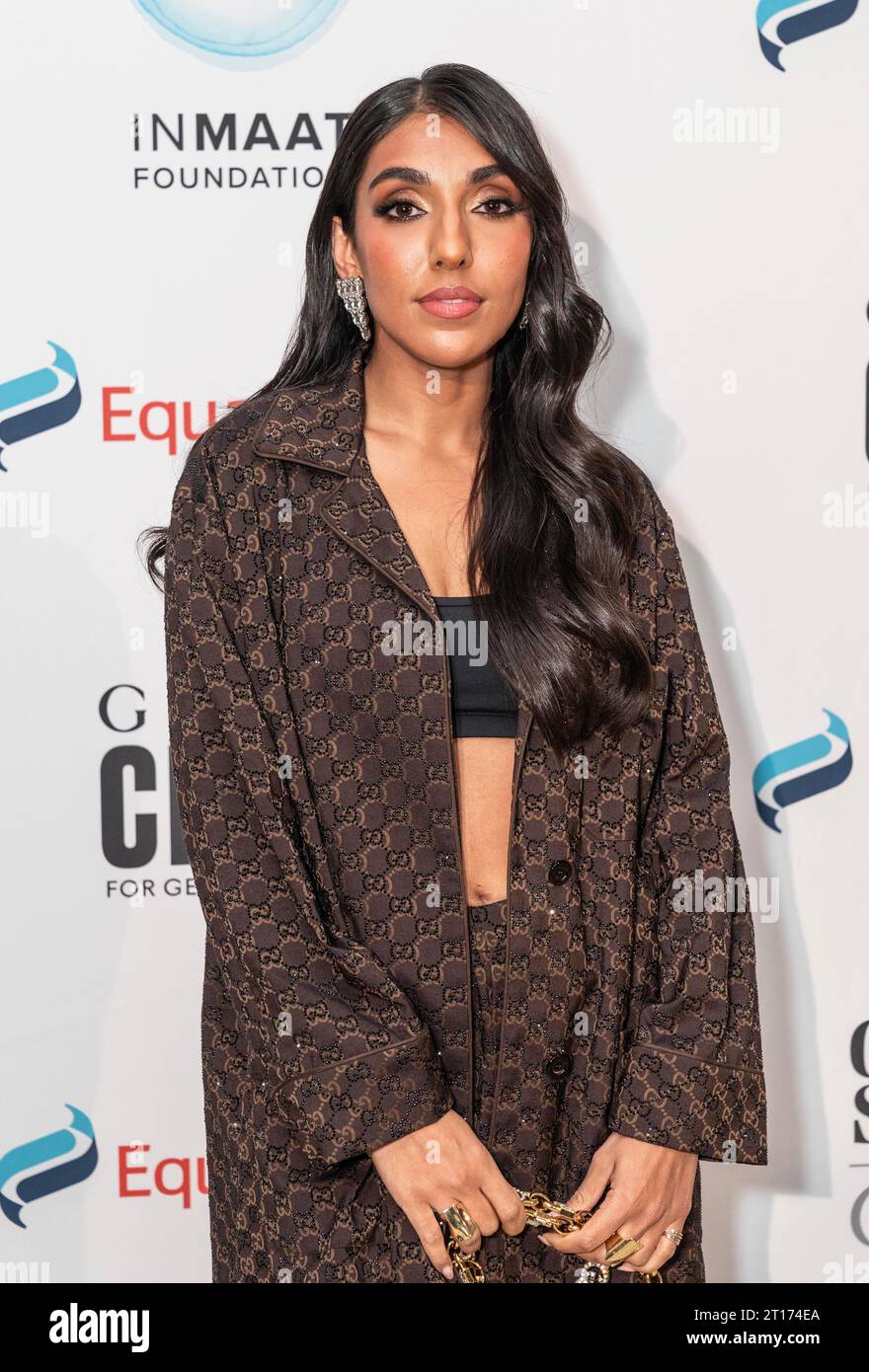New York, New York, USA. 11th Oct, 2023. Rupi Kaur attends 2023 Make Equality Reality Gala by ...