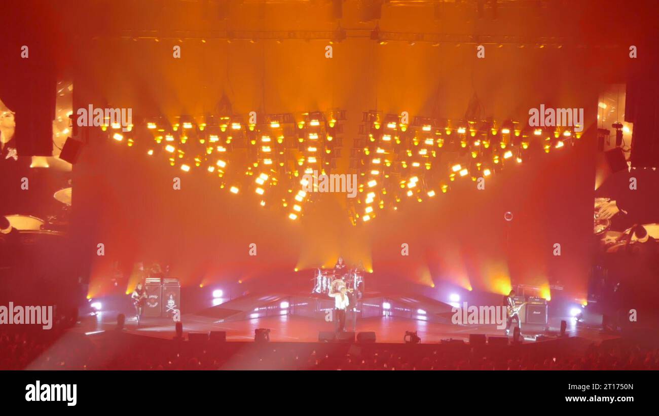 Inglewood, California, USA 10th October 2023 Singer Damiano David and ...