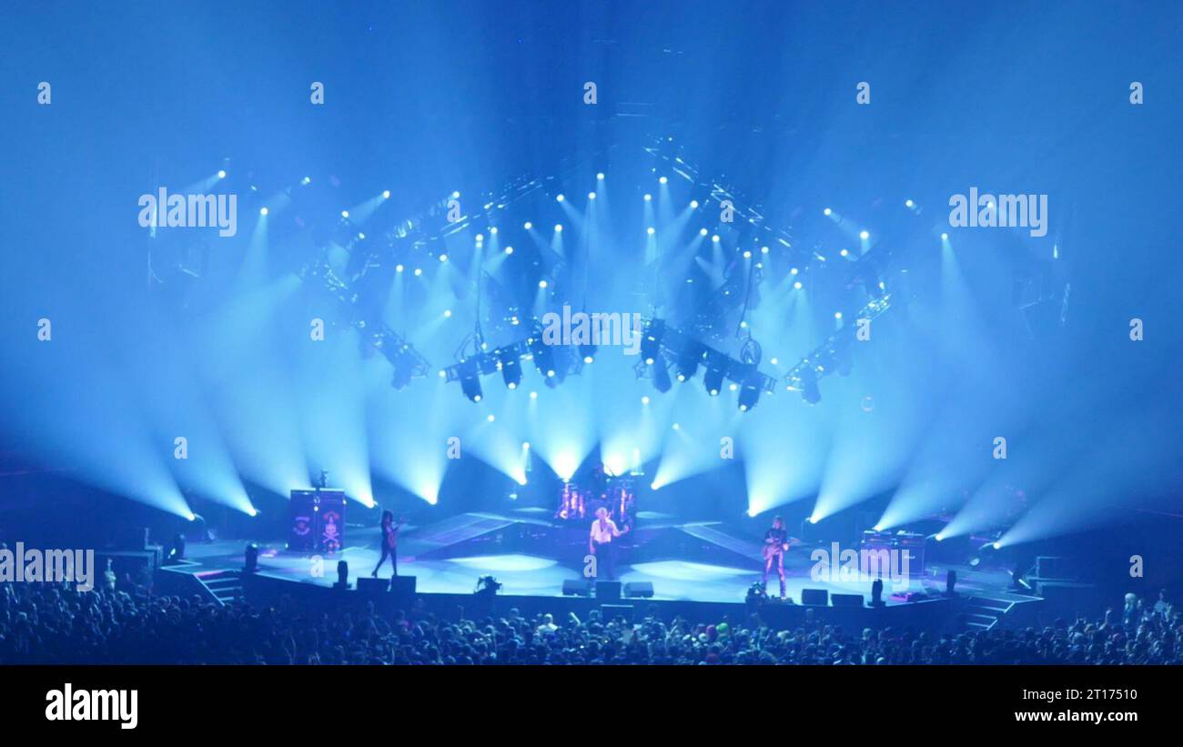 Inglewood, California, USA 10th October 2023 Singer Damiano David and ...