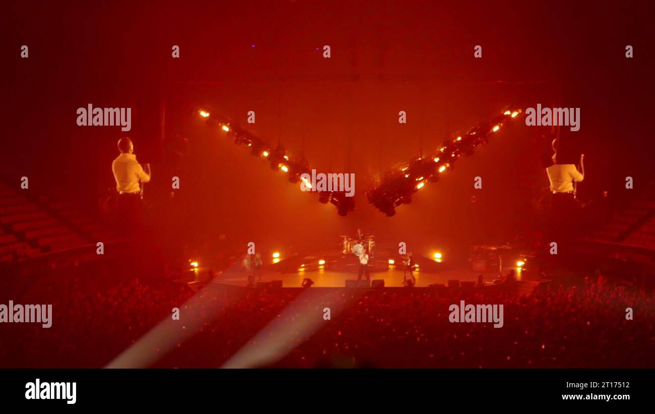 Inglewood, California, USA 10th October 2023 Singer Damiano David and ...