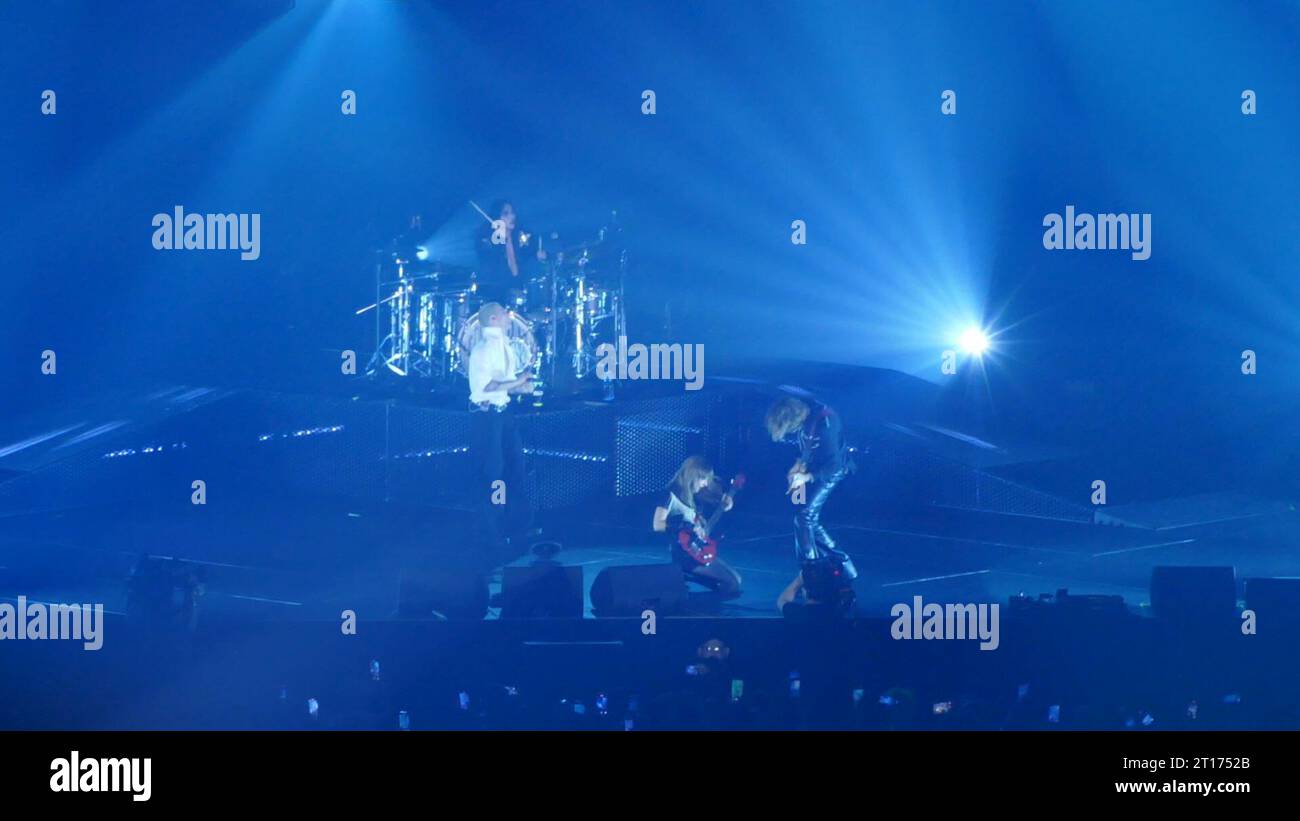 Inglewood, California, USA 10th October 2023 Singer Damiano David and ...