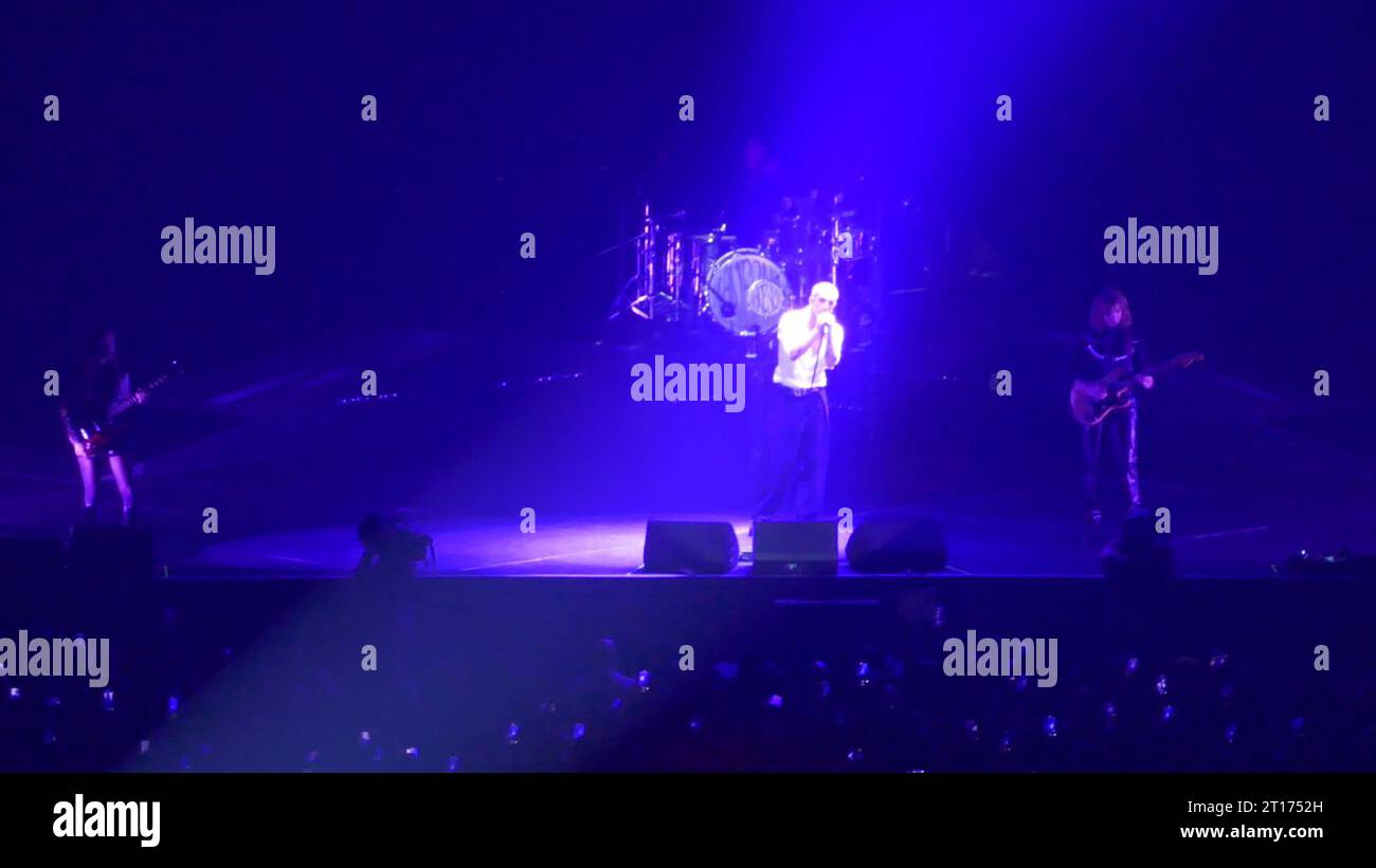 Inglewood, California, USA 10th October 2023 Singer Damiano David and ...