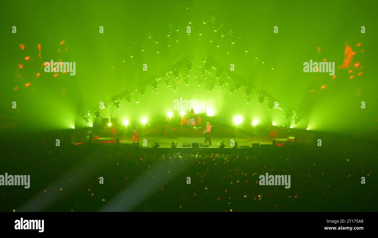 Inglewood, California, USA 10th October 2023 Singer Damiano David and ...