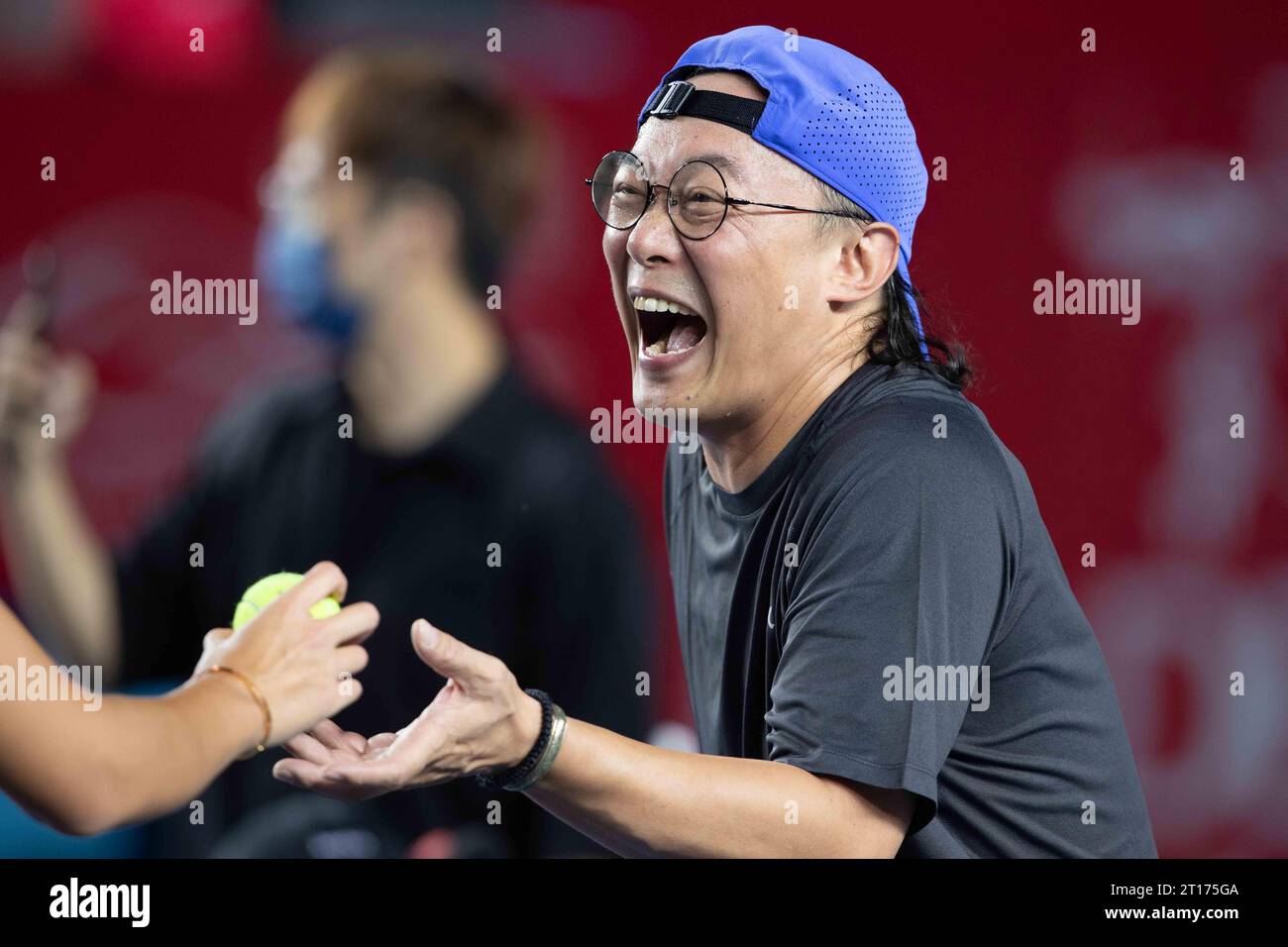 Hong Kong, China. 11th Oct, 2023. Hong Kong singer and actor Eason Chan ...