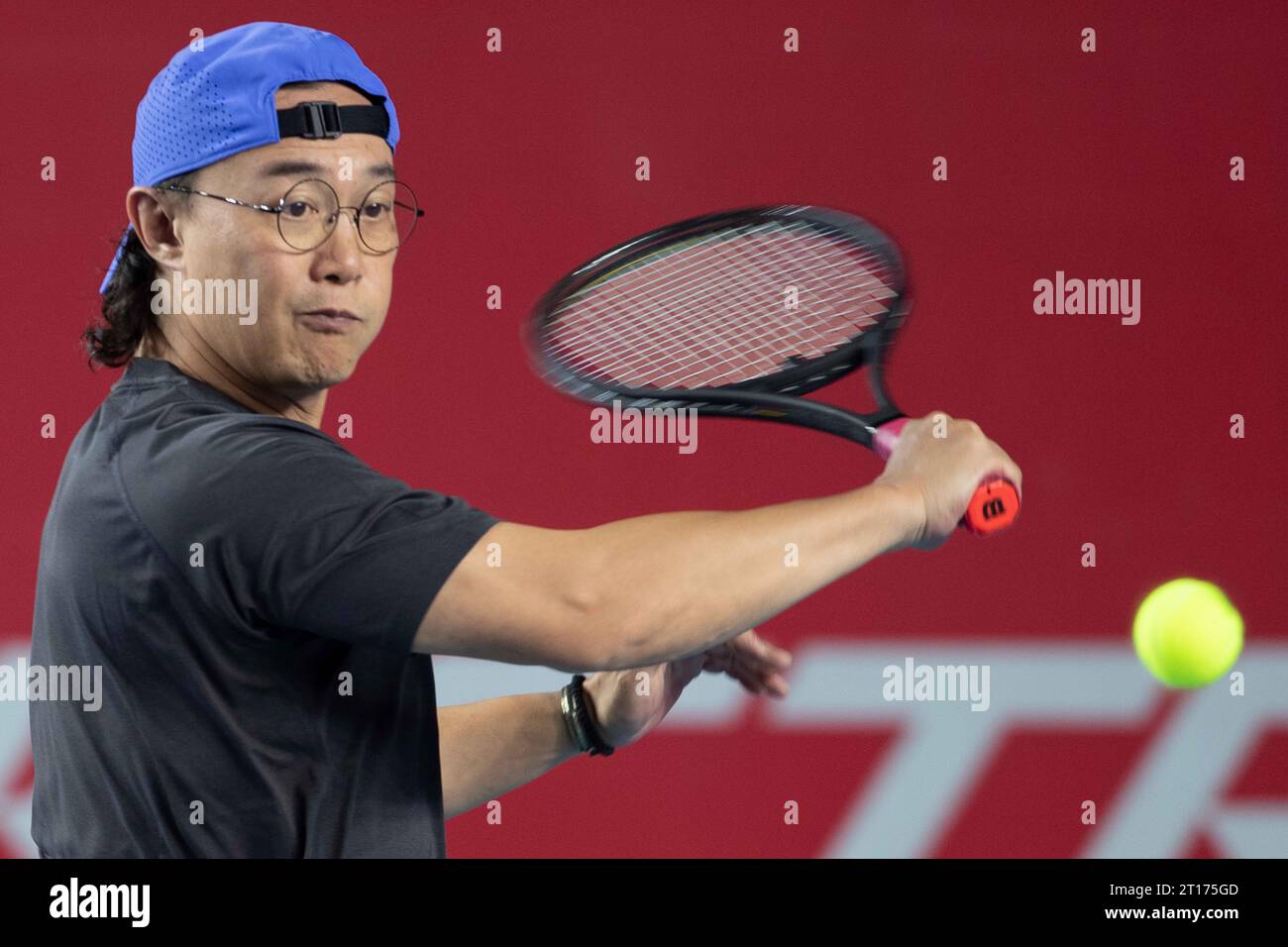 Hong Kong, China. 11th Oct, 2023. Hong Kong singer and actor Eason Chan ...