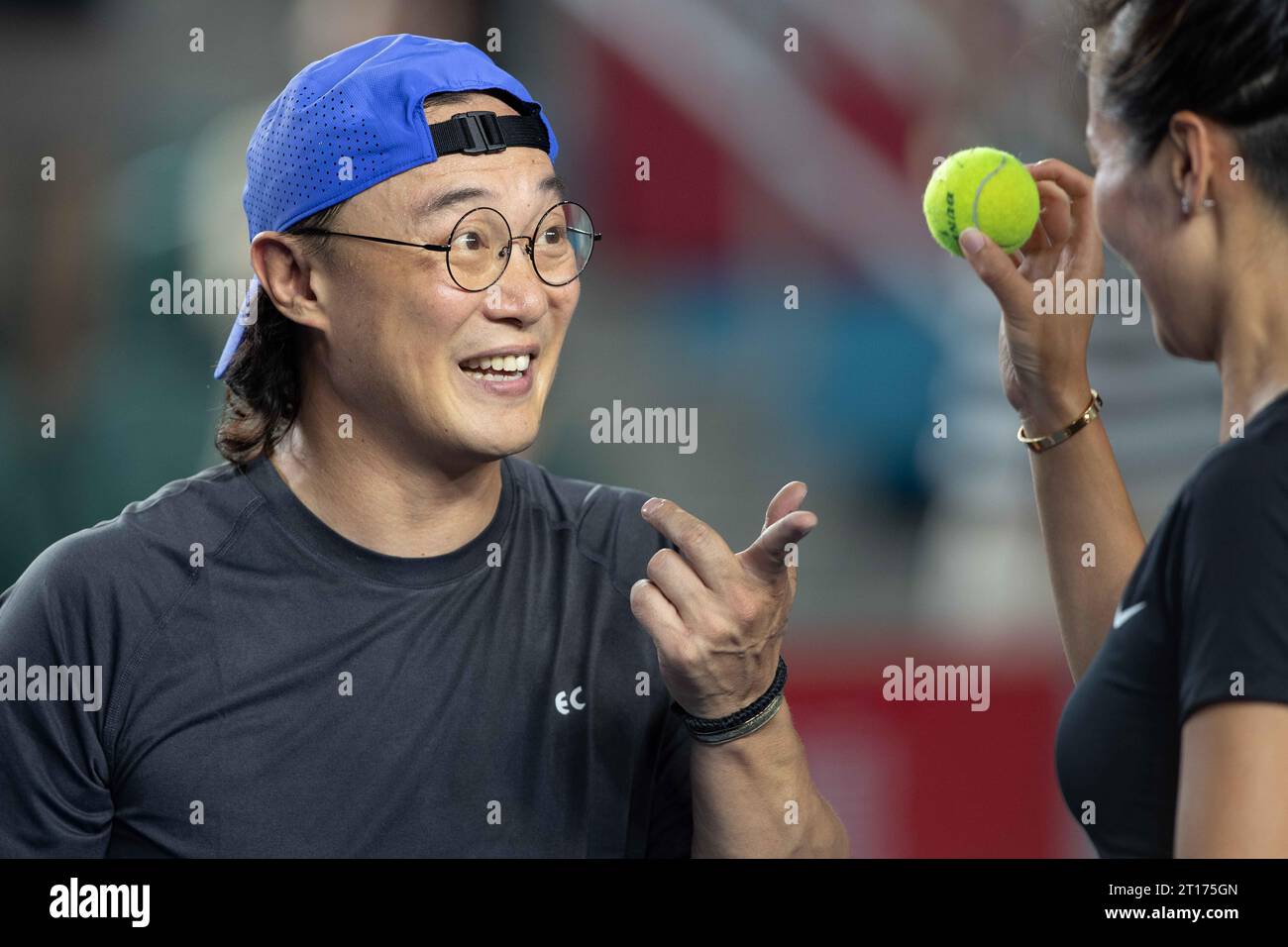 Hong Kong, China. 11th Oct, 2023. Hong Kong singer and actor Eason Chan ...