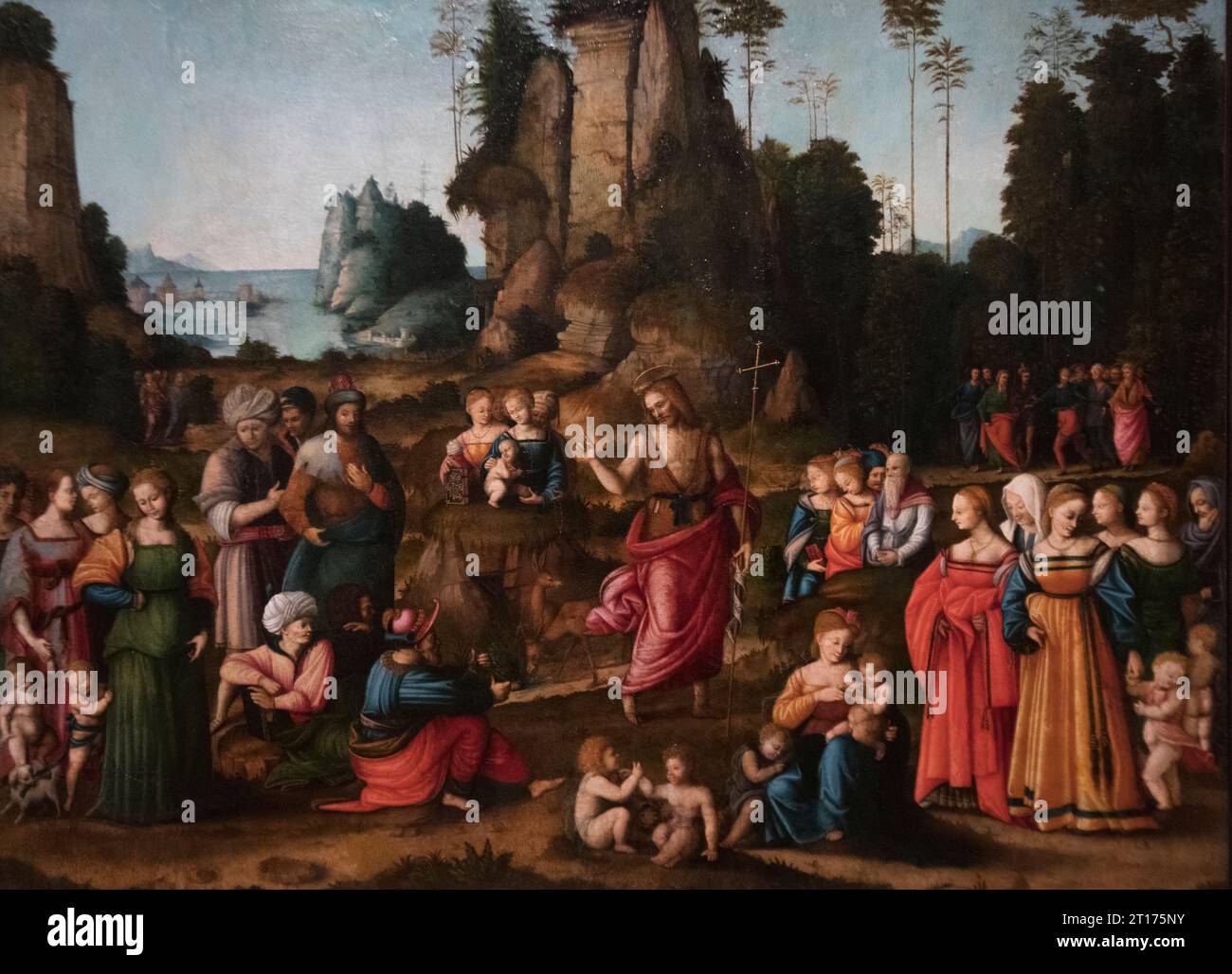 Il Bacchiacca (Francesco Ubertini): "The Preaching of Saint John The ...