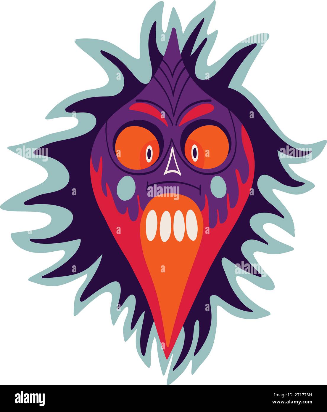 Demonic magic illustration hi-res stock photography and images - Alamy