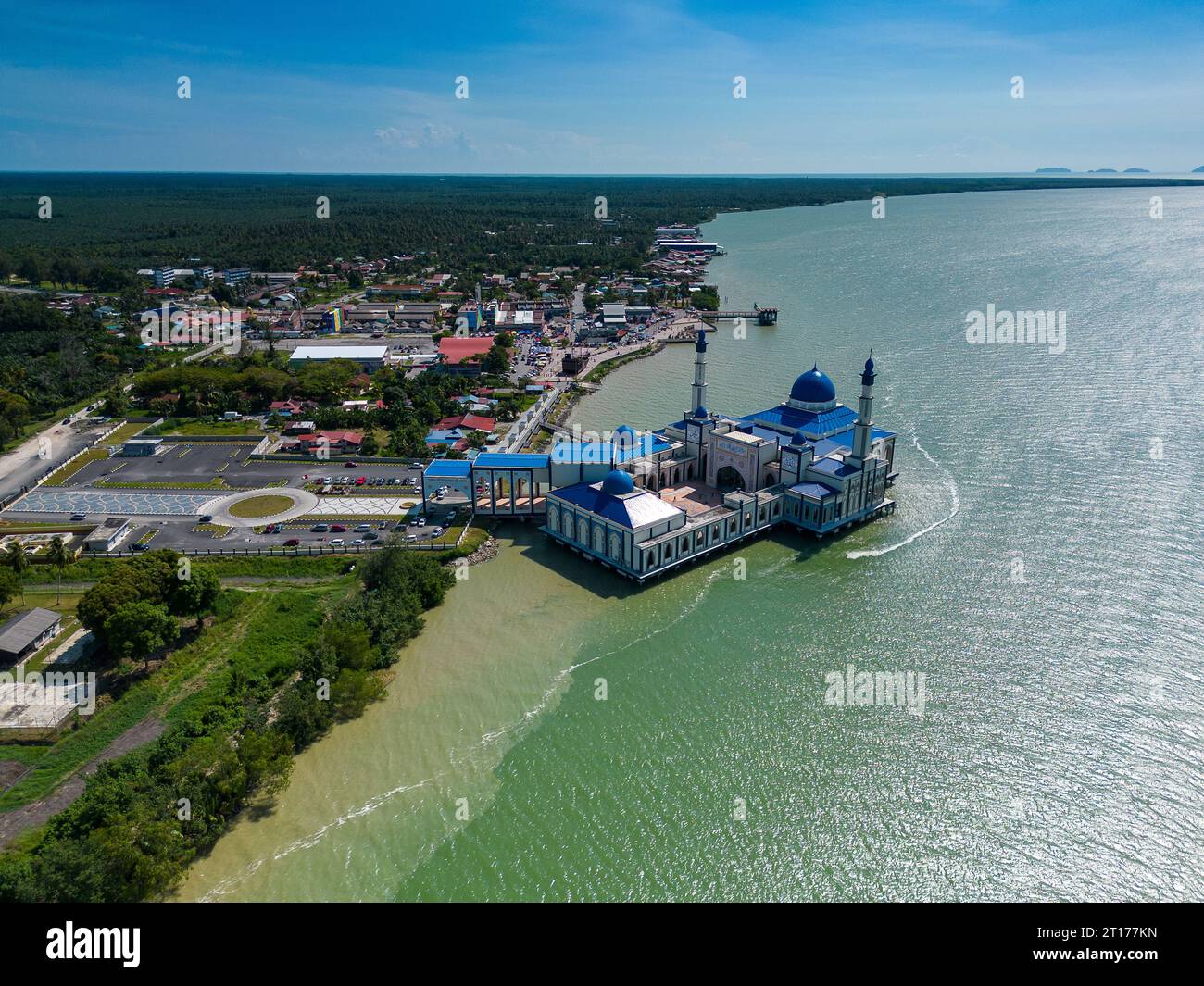 Ubaidah Mosque located at Bagan Datuk, Perak state of Malaysia Stock ...