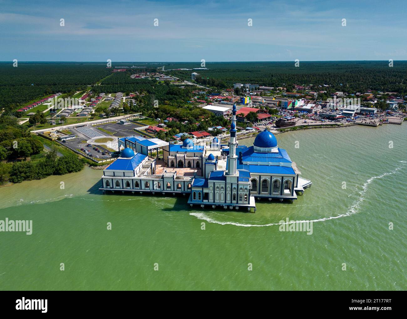 Ubaidah Mosque located at Bagan Datuk, Perak state of Malaysia Stock ...